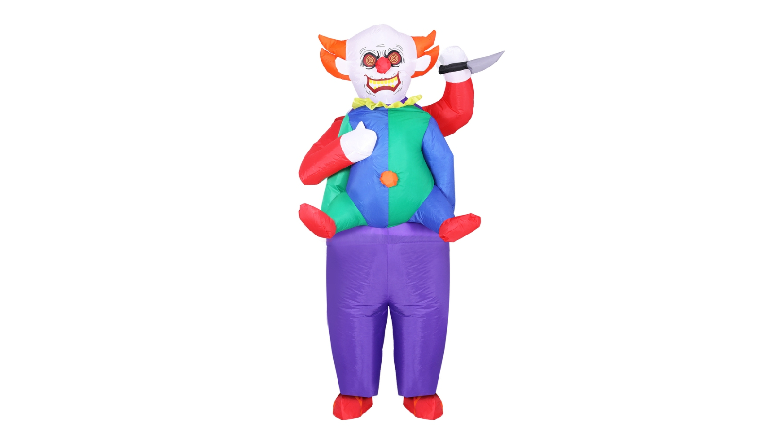 Hanna Goods Adult Suit Halloween Cosplay Inflatable Clown Costume ...