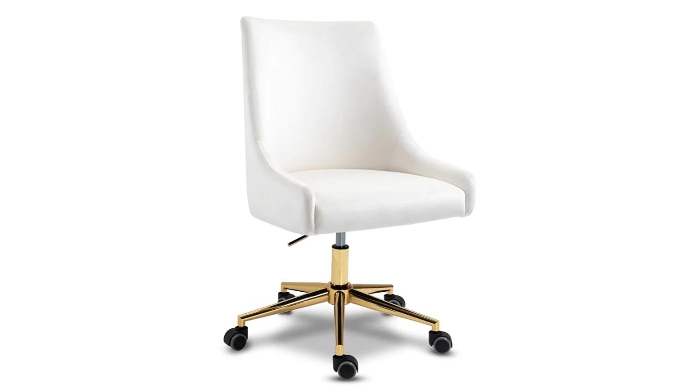 Velvet office chair high back store
