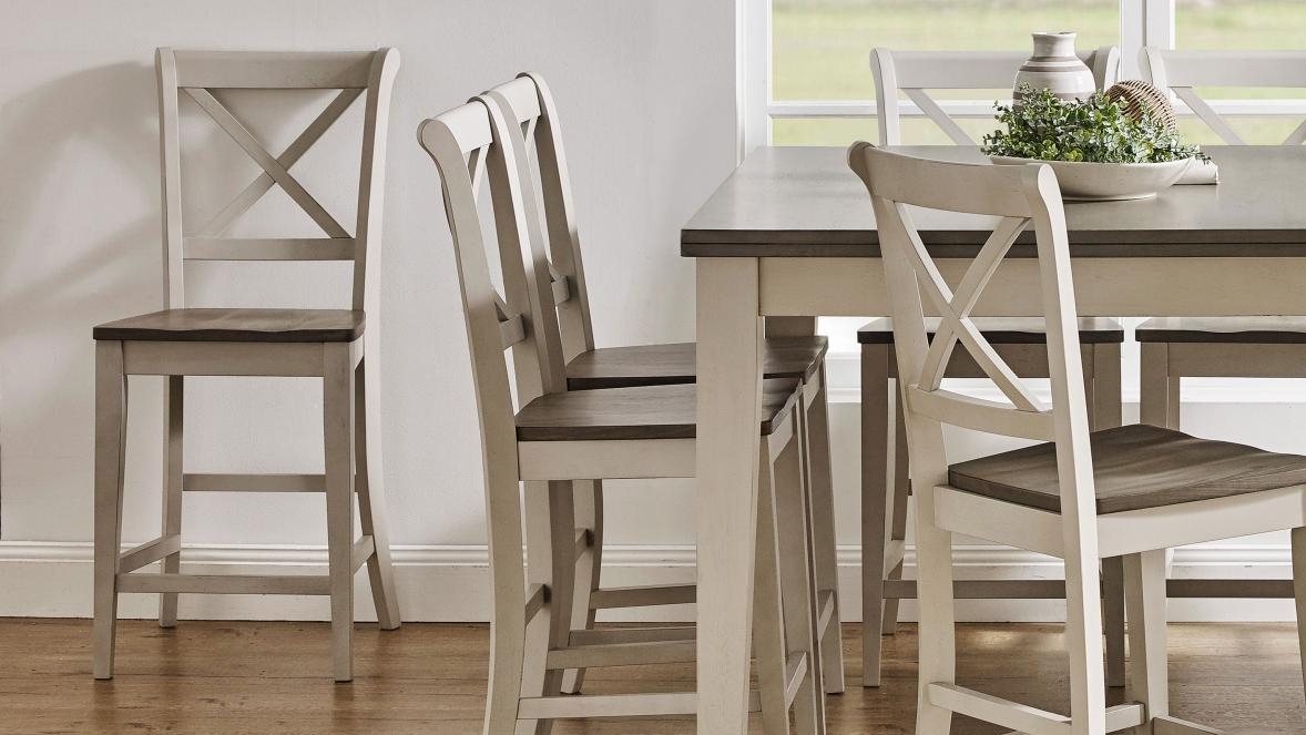 Hampshire X-Back Bar Stool | Harvey Norman