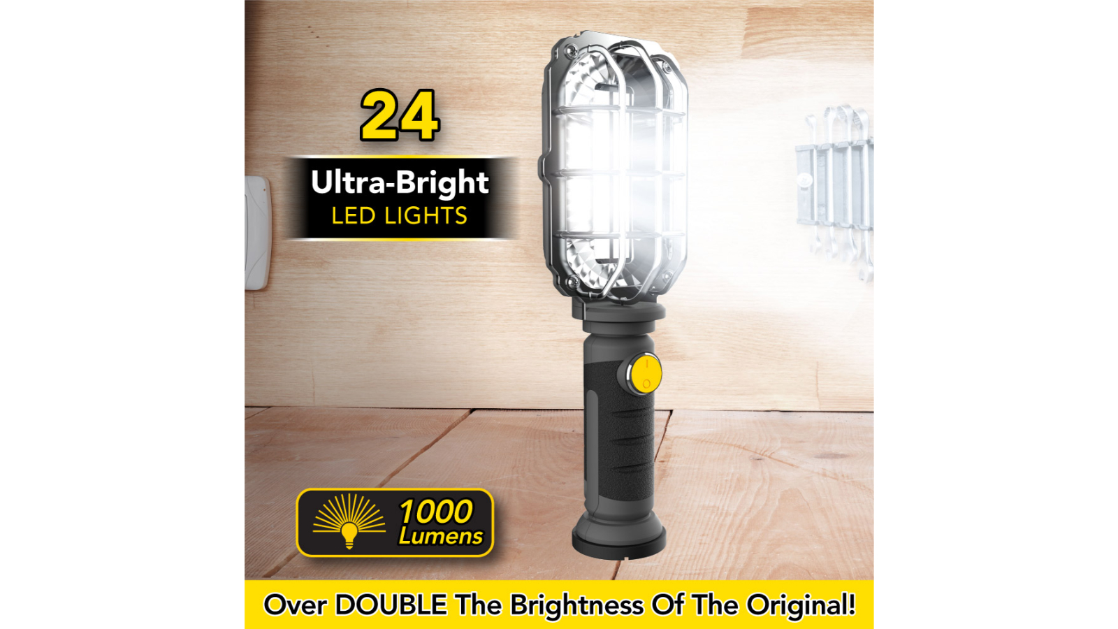 Handy Brite Ultra 2 Pack Cordless LED Work Light | Harvey Norman