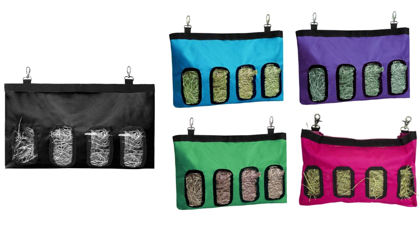HOD Hanging Hay 4 Holes Storage Feeder Bag for Small Animal | Harvey Norman