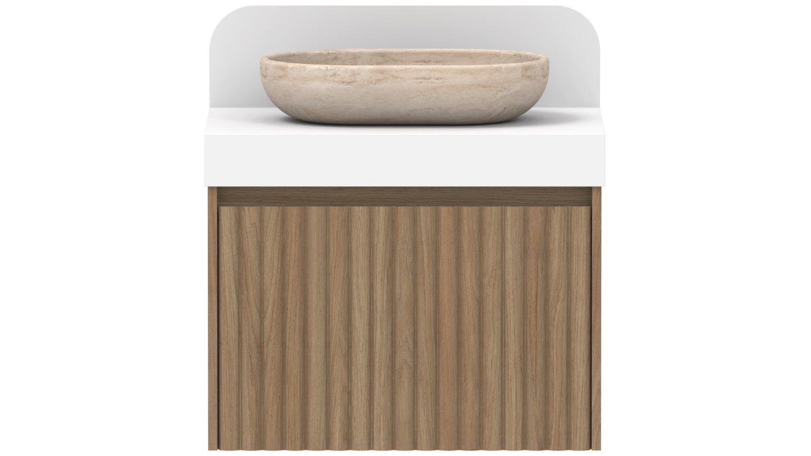 ADP Harper 685mm Centre Bowl Wall Hung Vanity | Harvey Norman