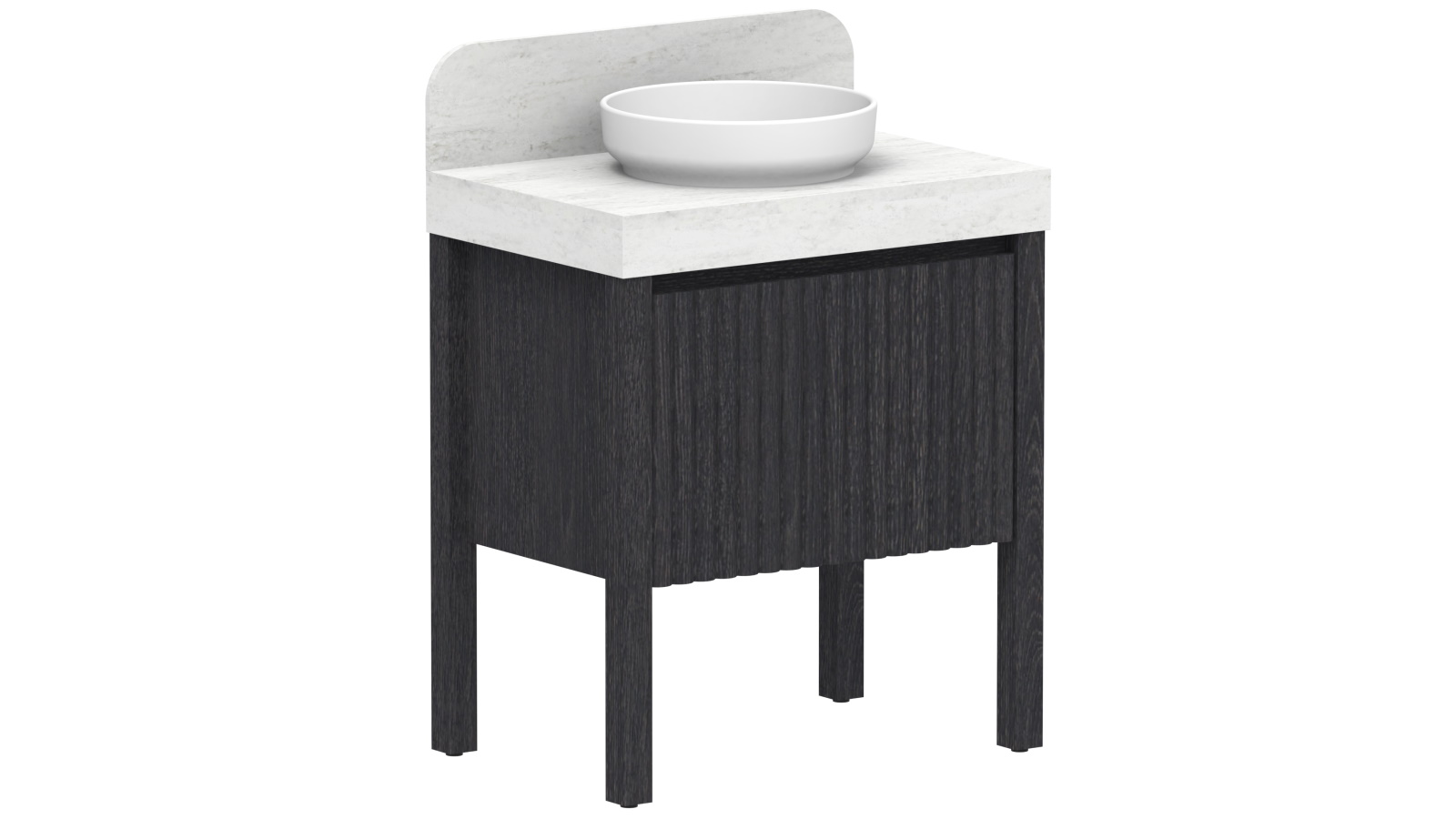 ADP Harper 750mm Centre Bowl Floor Mounted Vanity | Harvey Norman