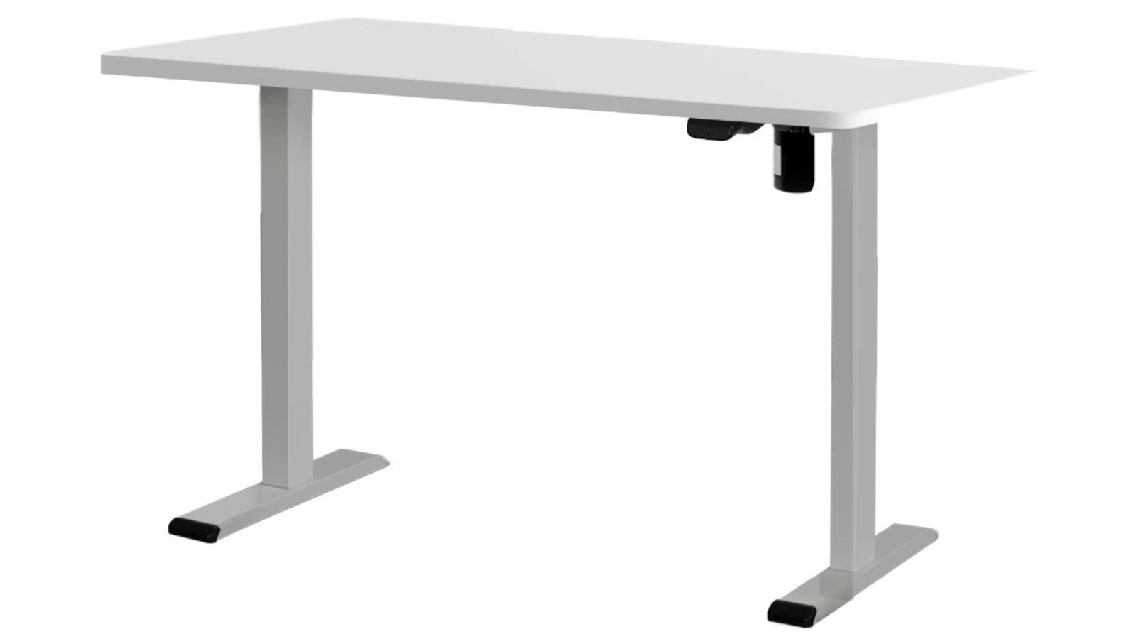 Artiss 120cm Single Motor Grey Frame Electric Tabletop Standing Desk ...