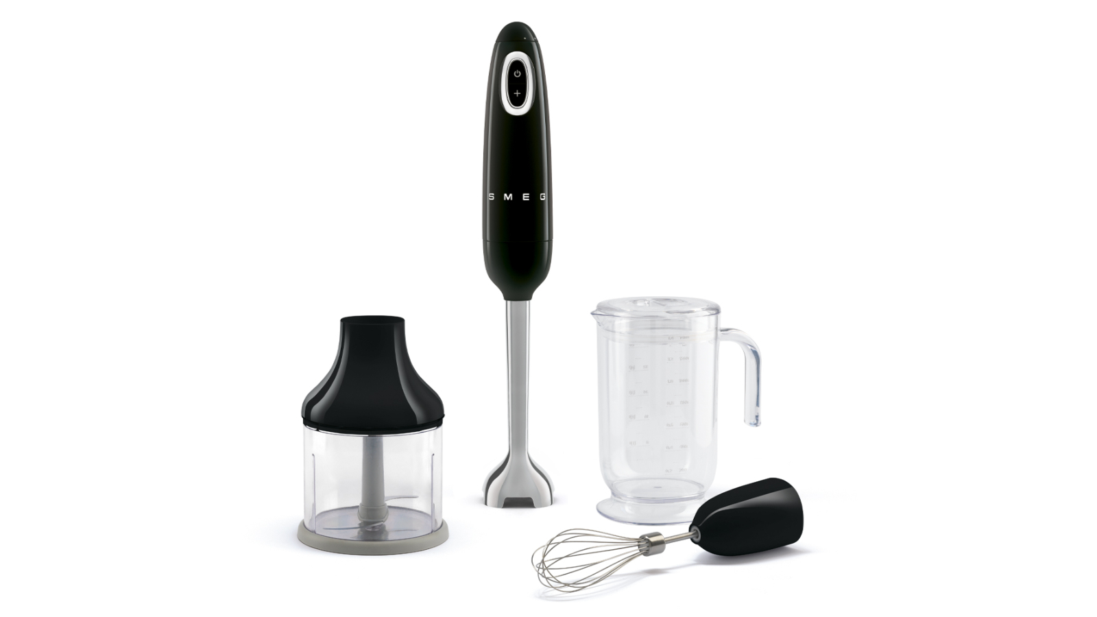 Smeg 50's Style Retro Hand Blender - Black | Harvey Norman