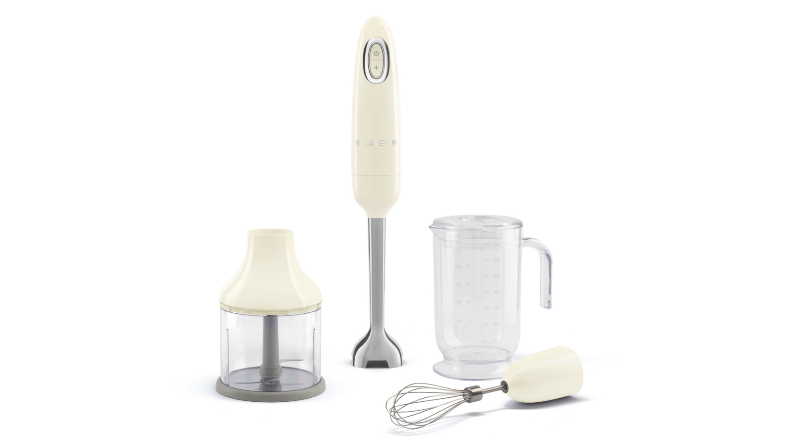 Smeg 50's Style Retro Hand Blender - Cream | Harvey Norman