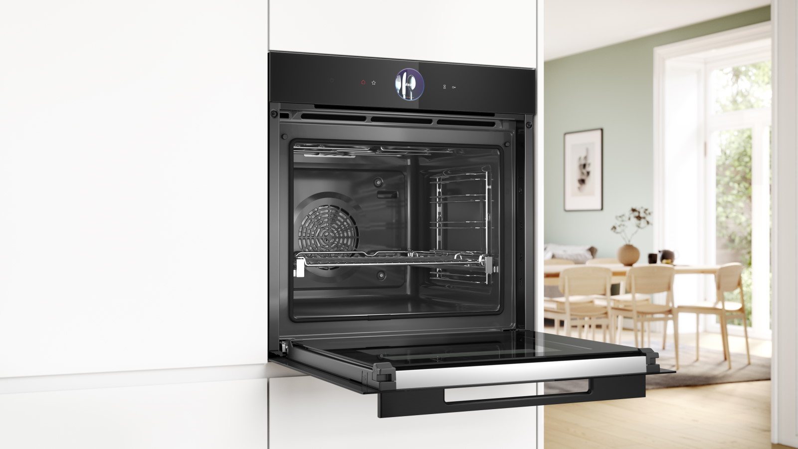 Bosch 600mm Accentline Series 8 Pyrolytic Oven with PerfectRoast Plus Harvey Norman