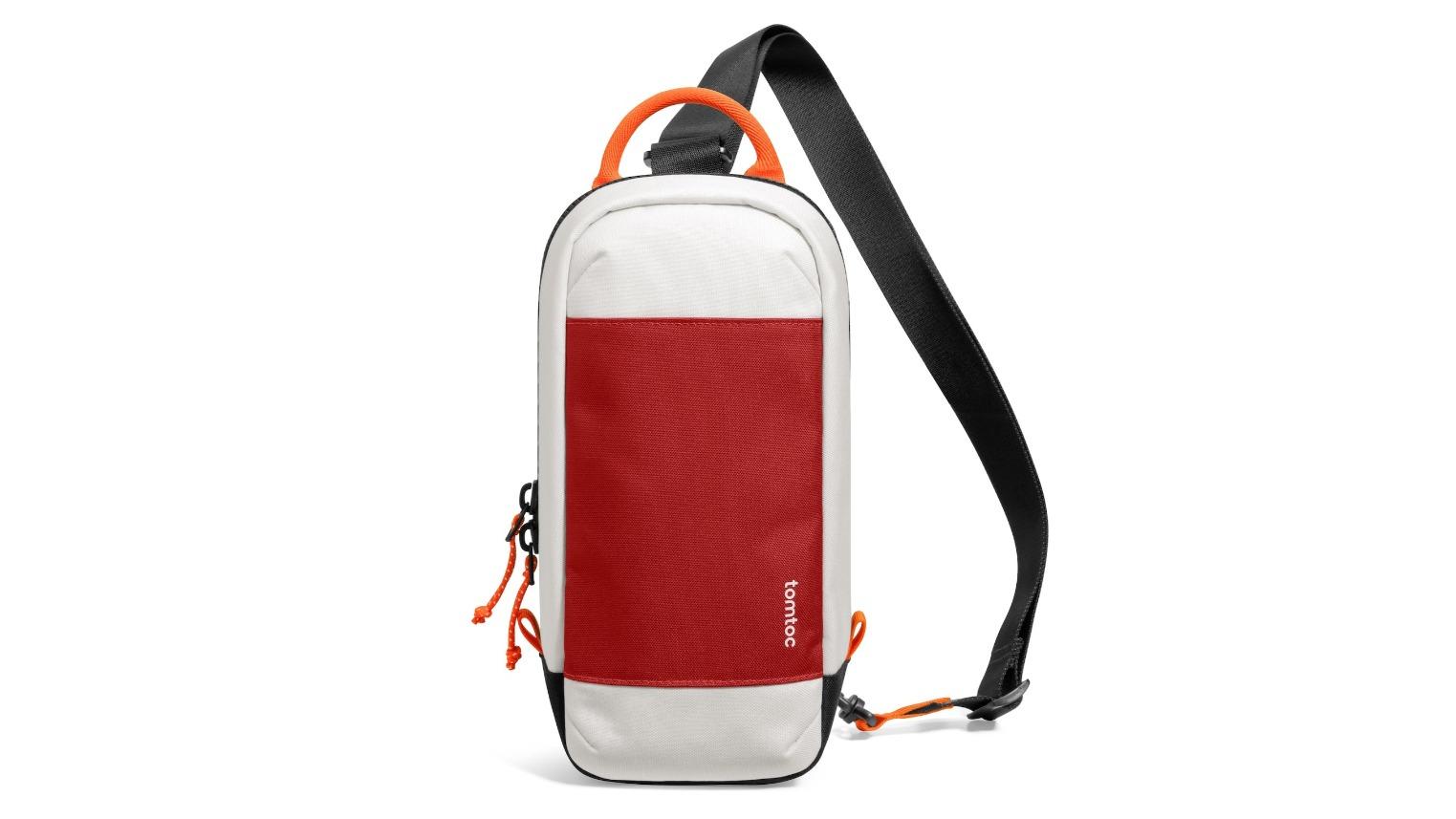 tomtoc GameOn-G49 Switch 2 Travel Bag - Red/White | Harvey Norman