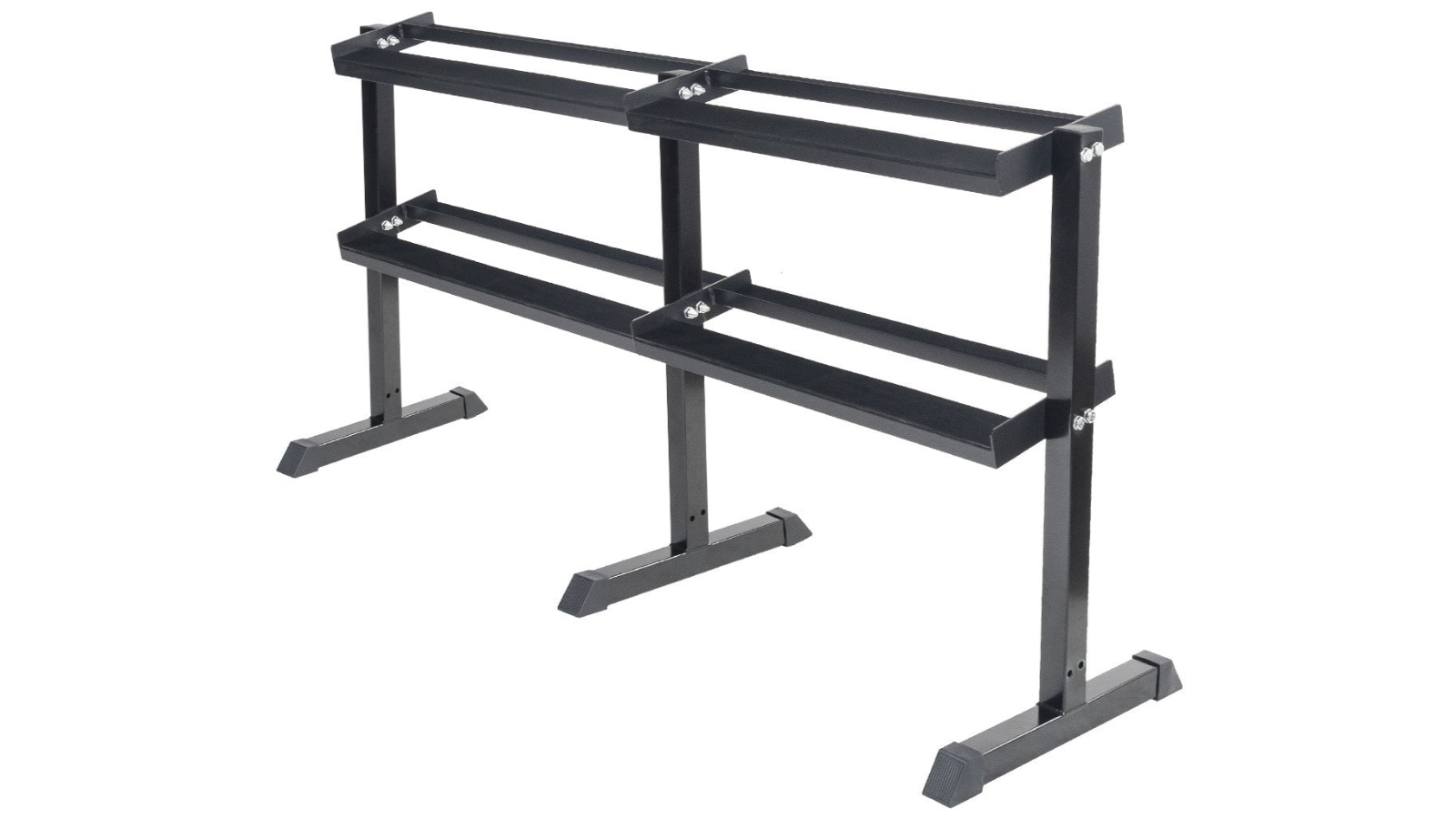 Orbit Fitness 4-Tier Modular Horizontal Dumbbell Rack | Harvey Norman