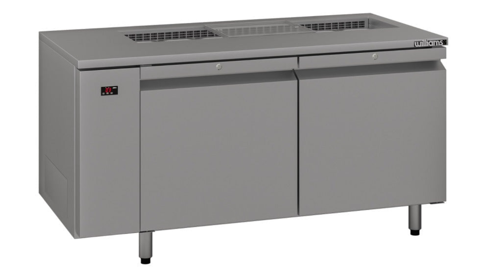 Williams Emerald 2-Door Stainless Steel Remote Under Counter ...