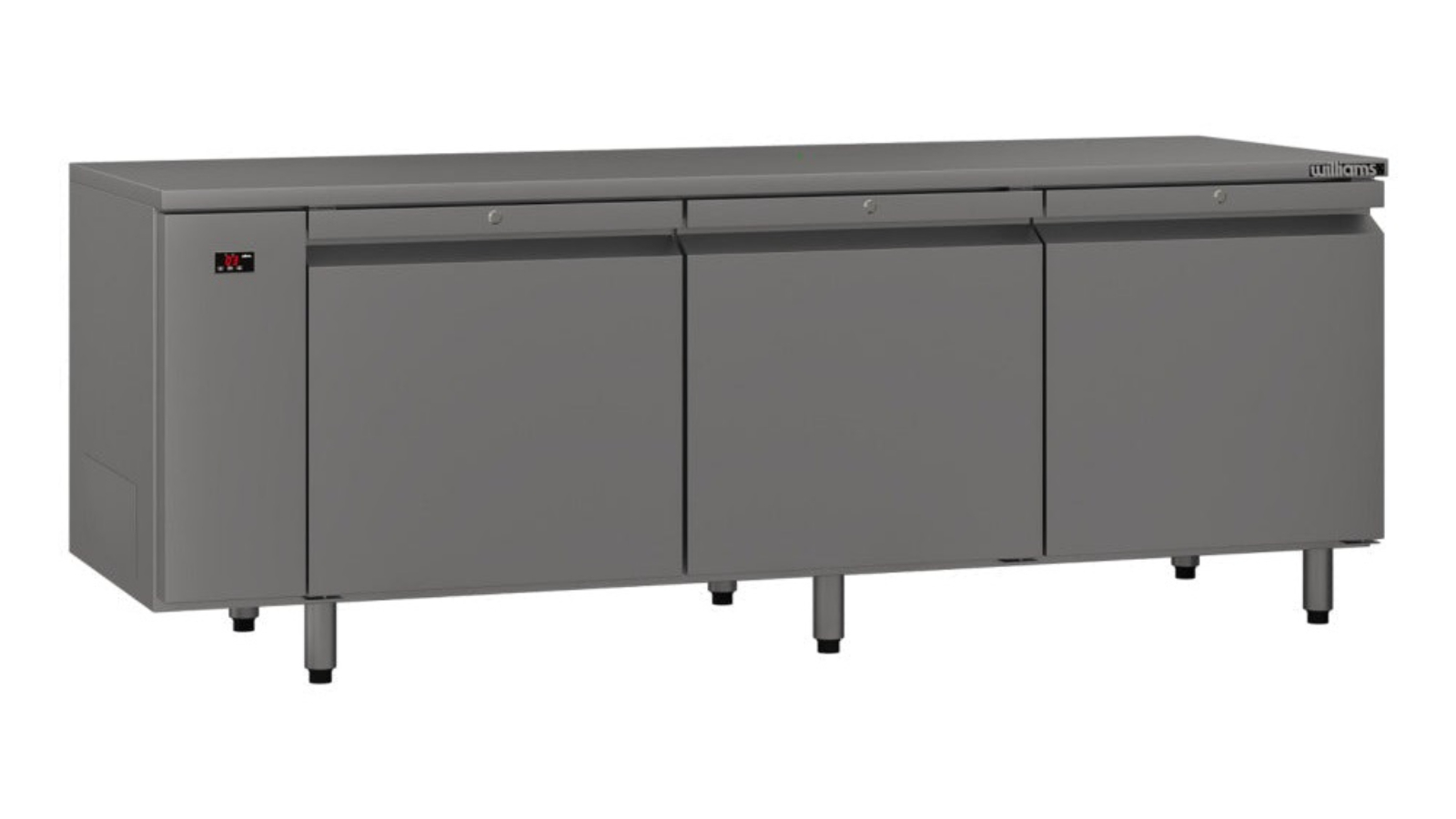 Williams Emerald 3-Door Stainless Steel Remote Under Counter ...