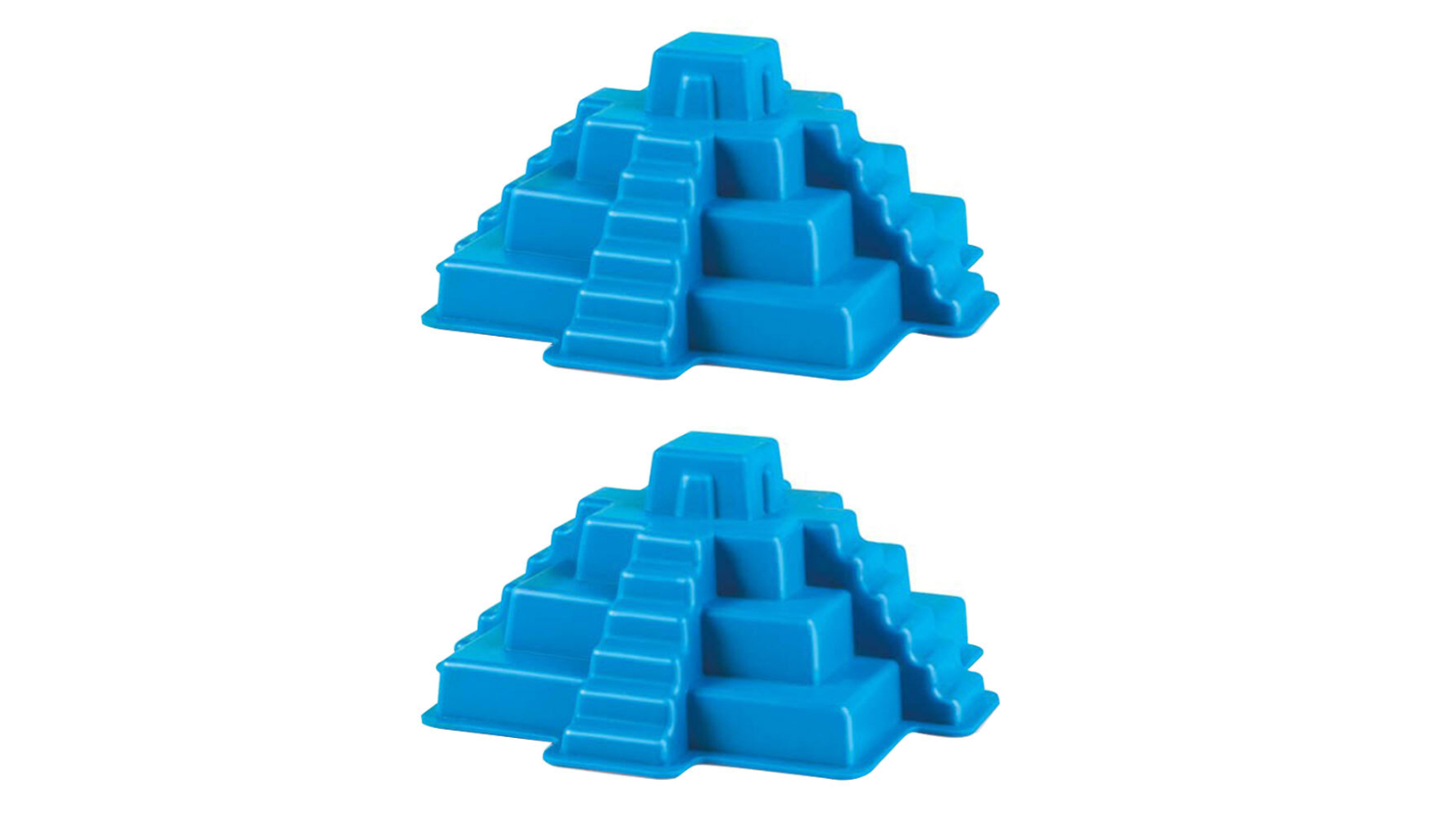 Hape 2 Piece Kids Mayan Pyramid Sand Mould Toy | Harvey Norman