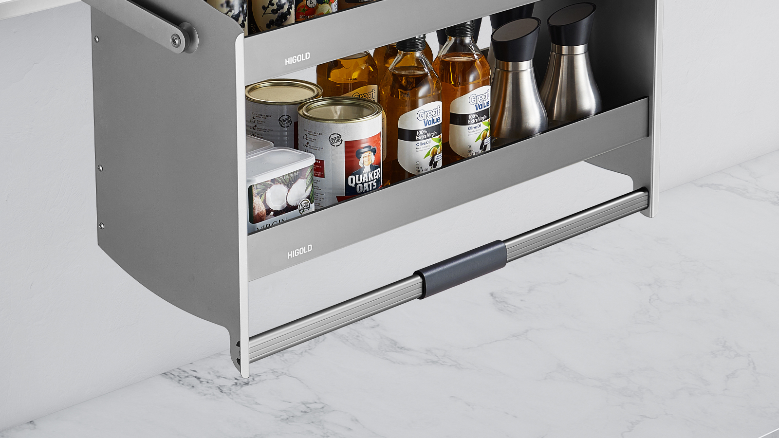 Higold Shearer Pull Down Overhead Cabinet Storage for Cupboard - 60cm ...