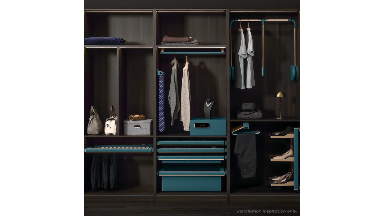 Higold B Series Pull-out Deep Wardrobe Basket for 90cm Cupboard ...