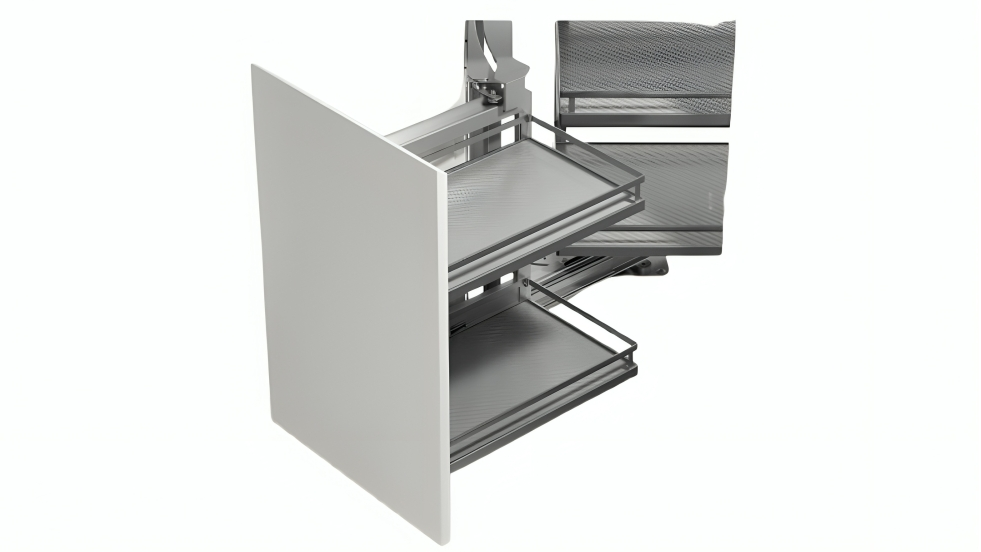 Higold Diamond Pro Left Opening Magic Corner Pull Out Kitchen Storage ...