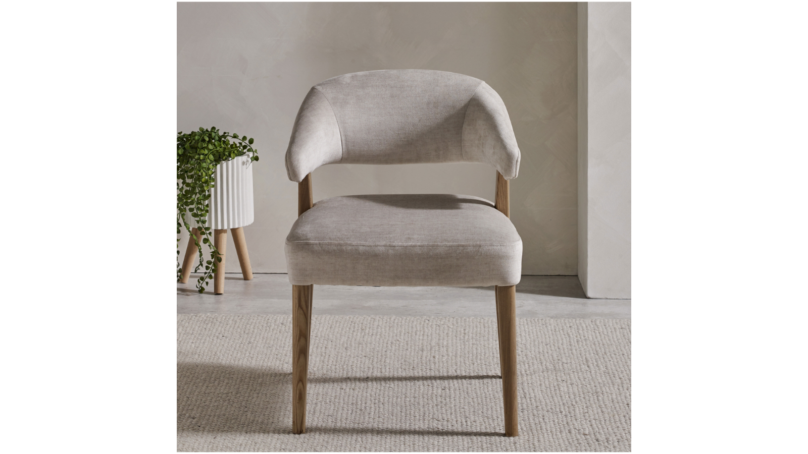 Como Fabric Dining Chair | Harvey Norman