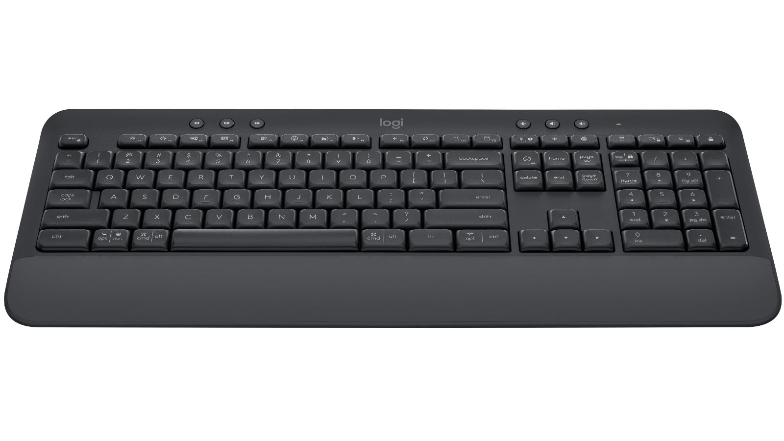 Logitech Signature K650 Wireless Keyboard - Graphite | Harvey Norman