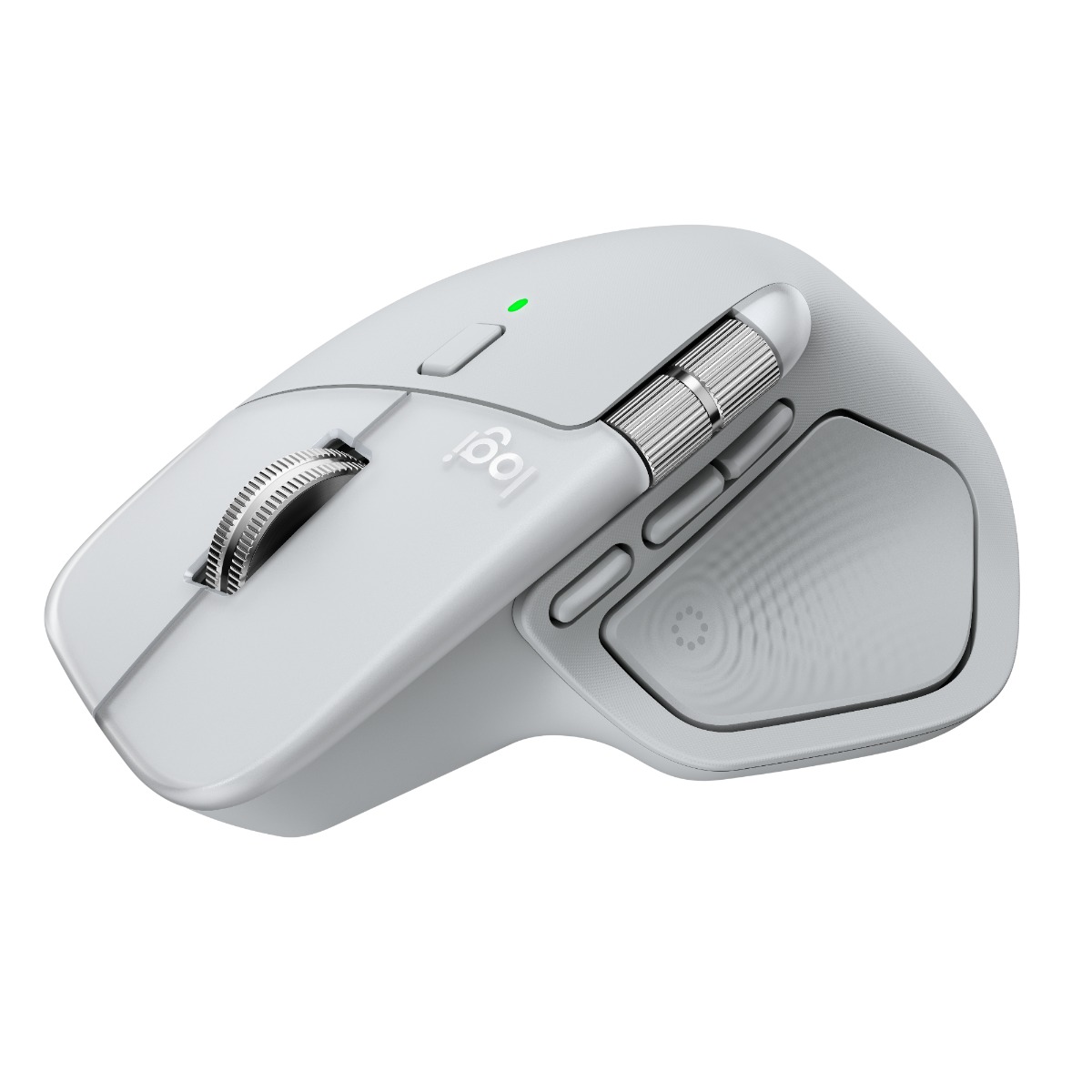 Logitech MX Master 4 Wireless Mouse for Mac - White Silver | Harvey Norman
