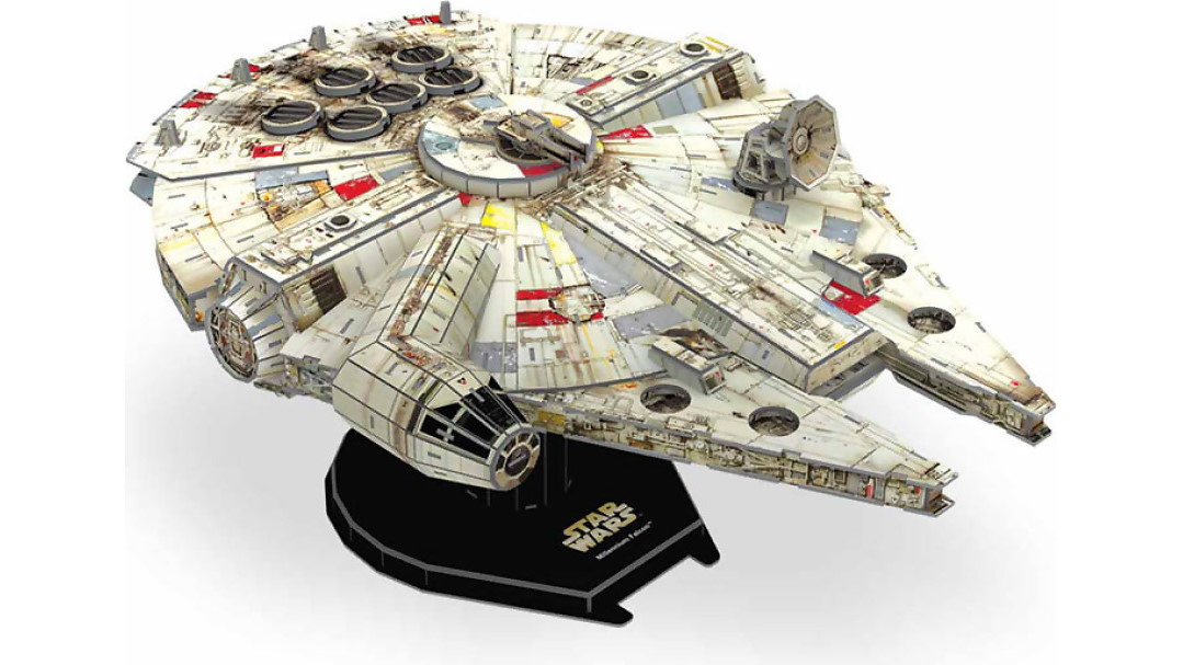 Star Wars Millennium Falcon Paper Model Kit | Harvey Norman