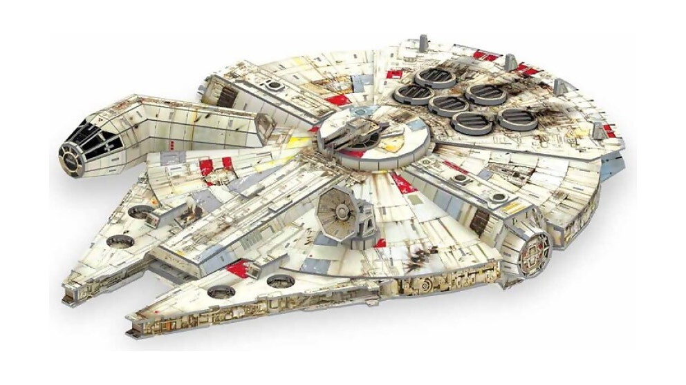 Star Wars Millennium Falcon Paper Model Kit | Harvey Norman