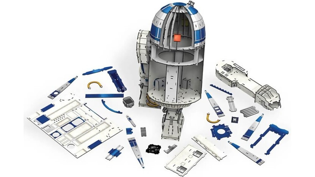 Star Wars R2-D2 Paper Model Kit - Medium | Harvey Norman