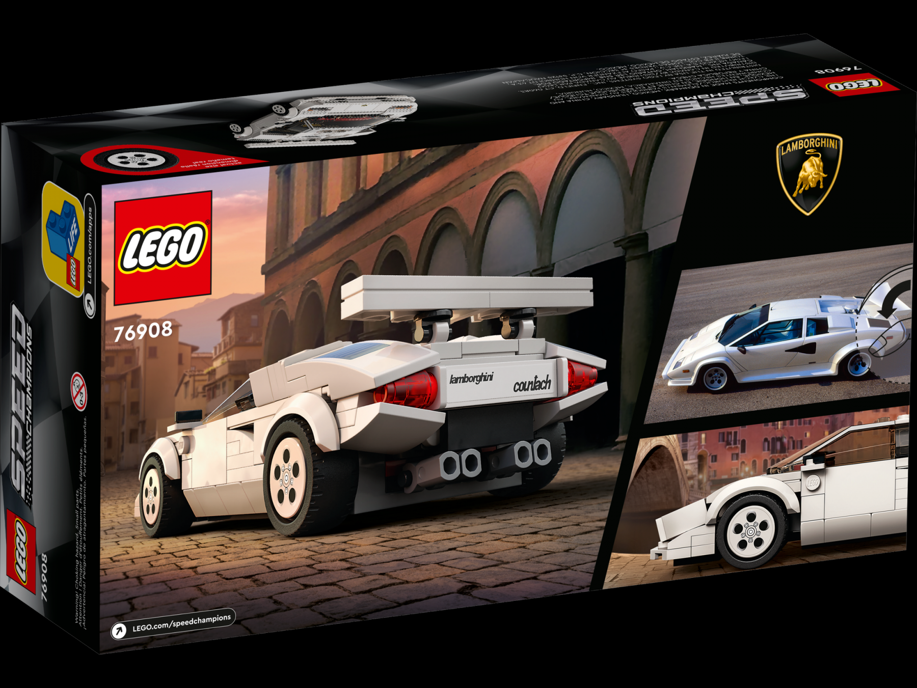 Lego 76908 Speed Champions - Lamborghini Countach | Harvey Norman