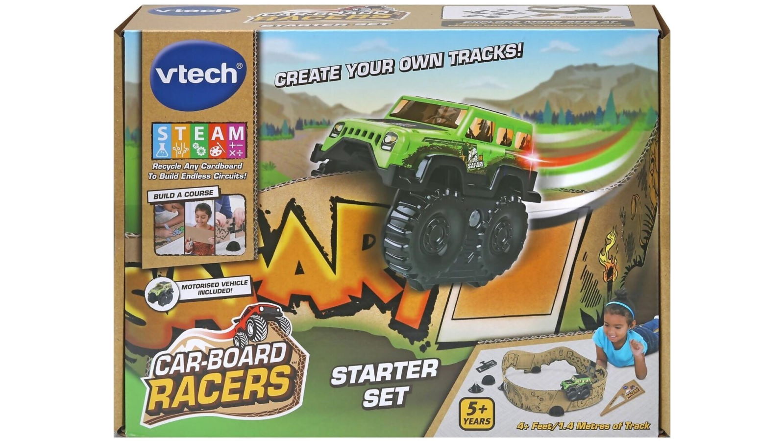Vtech Car-board Racers Starter Set | Harvey Norman