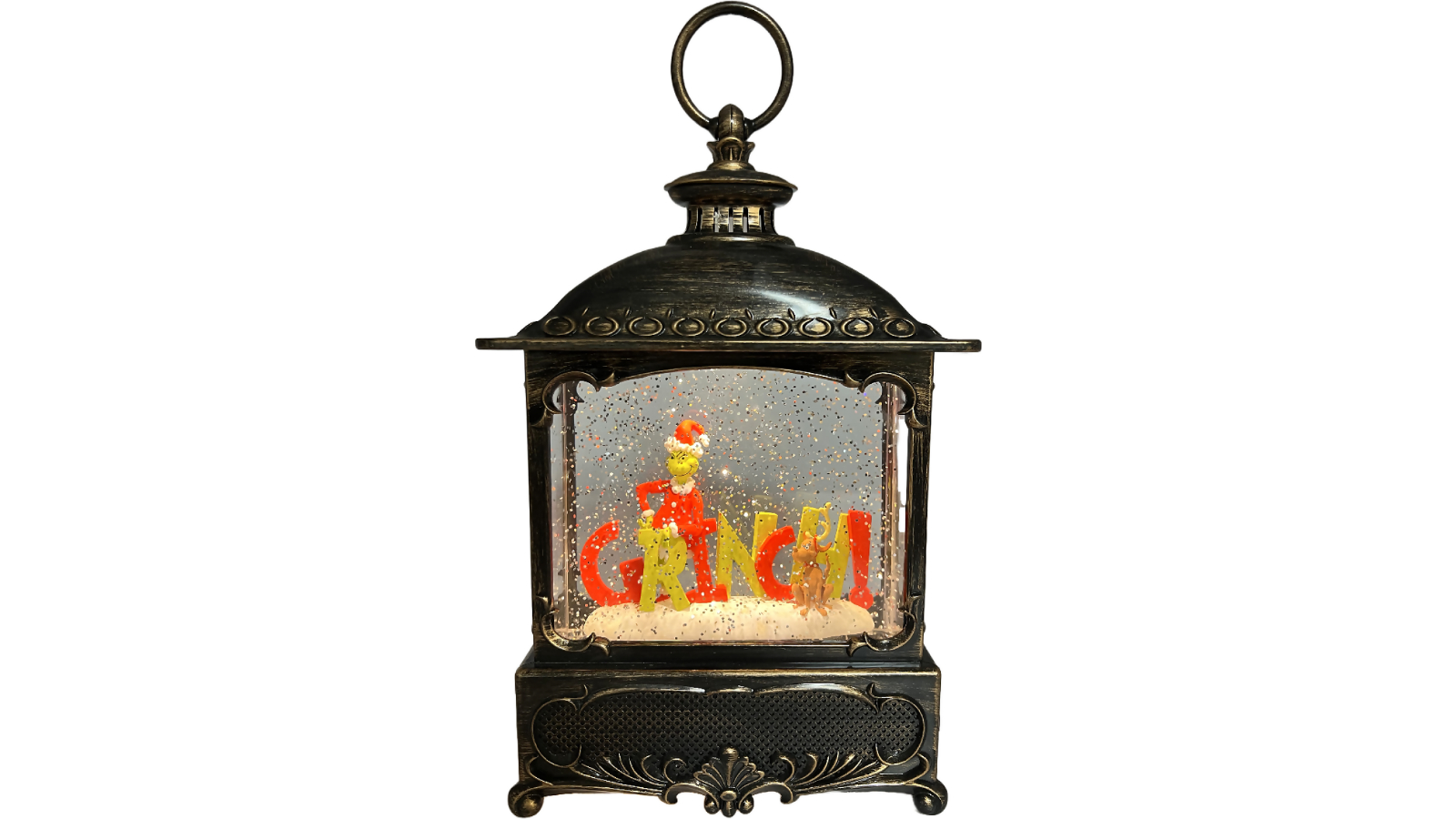 Cotton Candy Dr. Seuss Square Grinch with Max Christmas Lantern ...