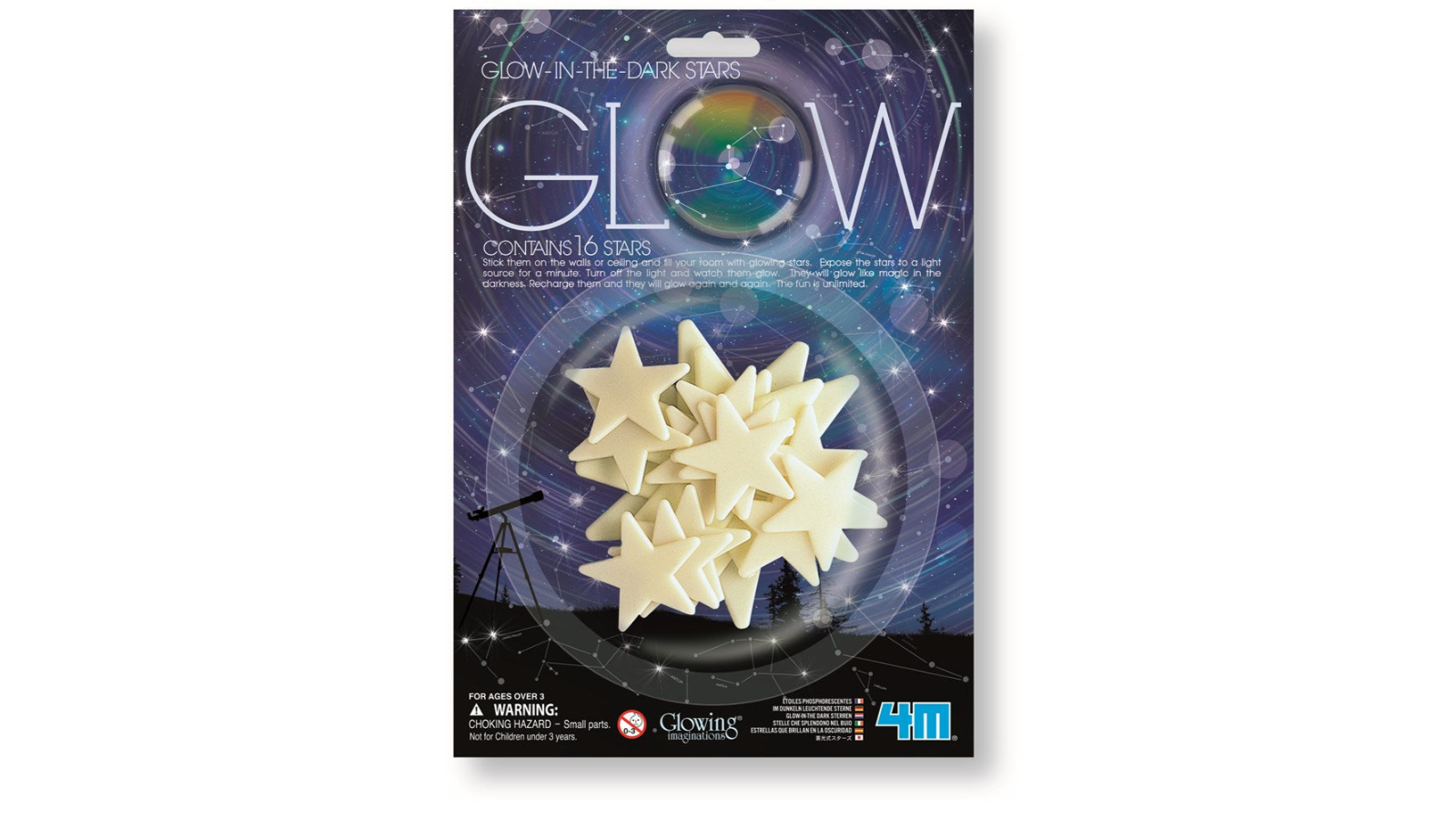 4m Glow in the Dark Mini Star | Harvey Norman