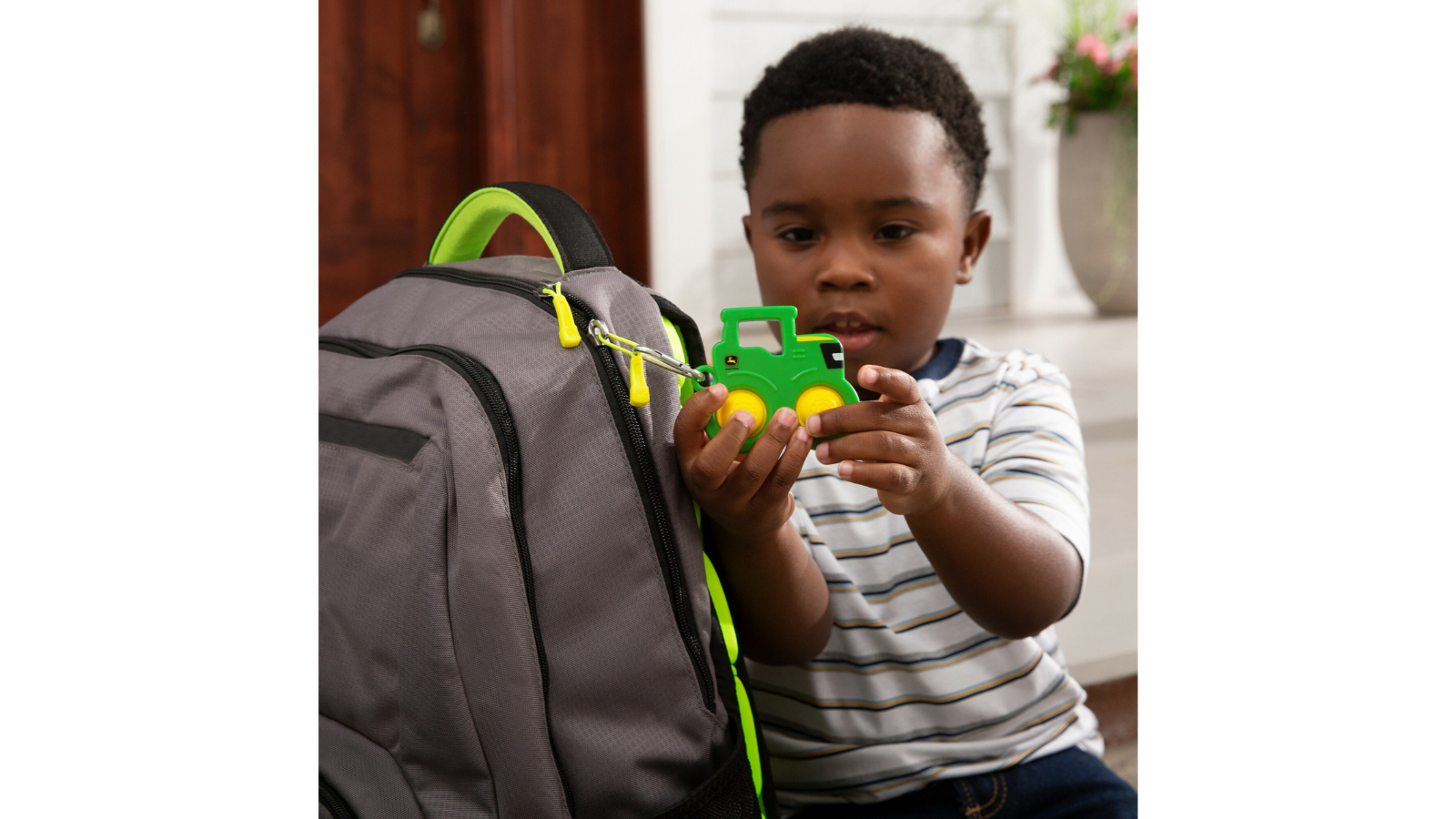 John Deere Tomy Simple Dimple Tractor | Harvey Norman