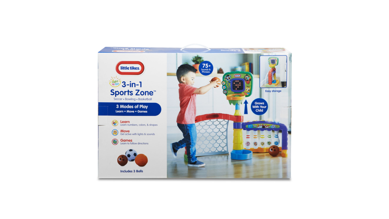 Little tikes three in one sports zone store