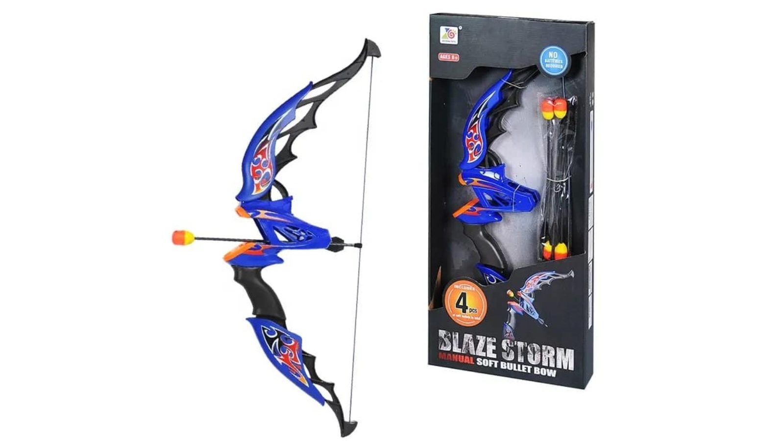 Zecong Toys Blaze Storm Manual Soft Bullet Bow | Harvey Norman