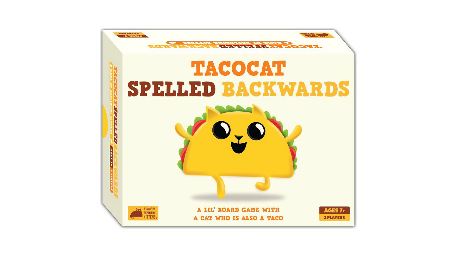 Exploding Kittens Tacocat Spelled Backward Game | Harvey Norman