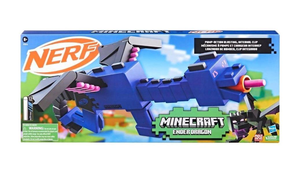 Nerf Minecraft Ender Dragon Blaster with Elite Foam Dart | Harvey Norman