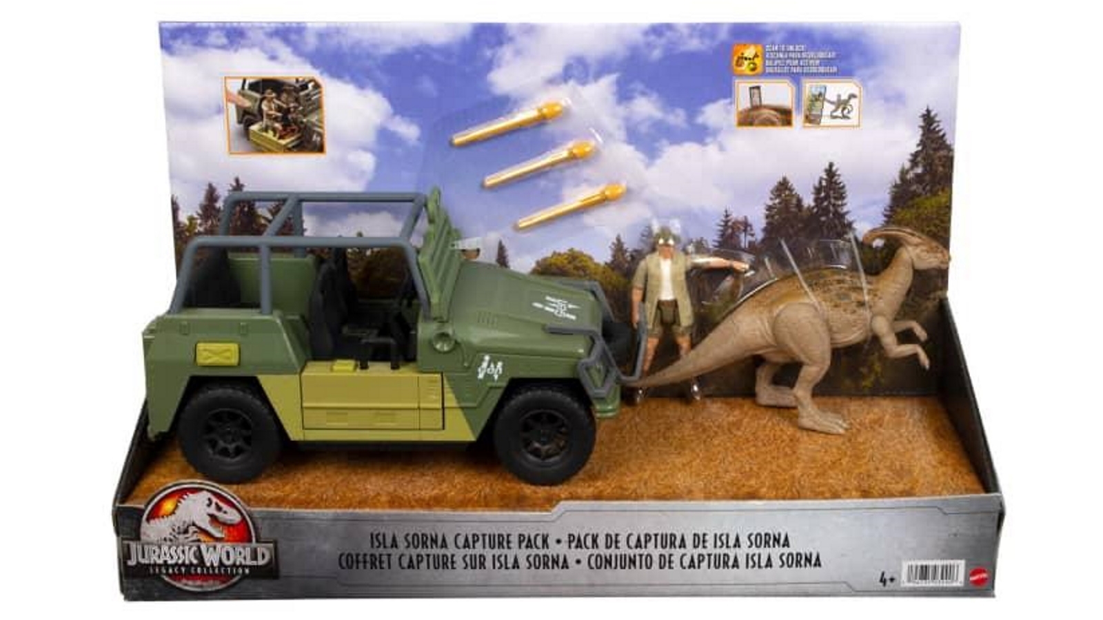 Jurassic World Legacy Collection Isla Sorna Capture Pack | Harvey Norman