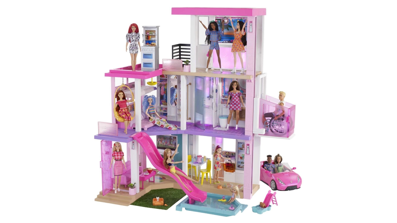 Mattel Grg93 Barbie Dreamhouse Playset | Harvey Norman