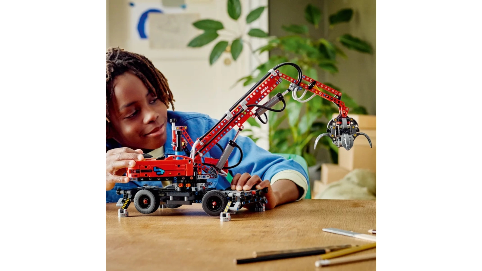 Lego Technic 42144 Material Handler | Harvey Norman