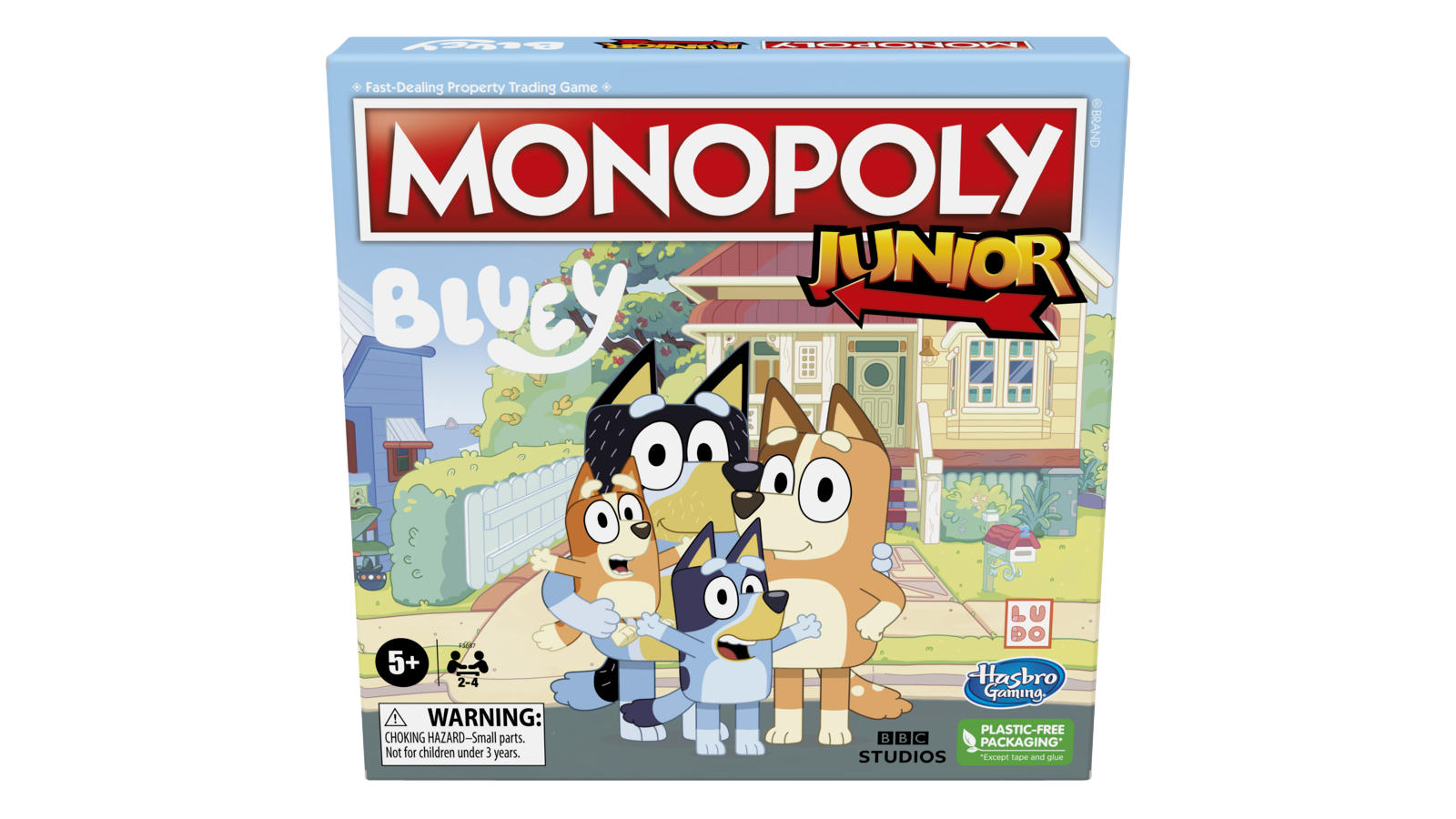 Bluey Edition Hasbro Monopoly Junior | Harvey Norman