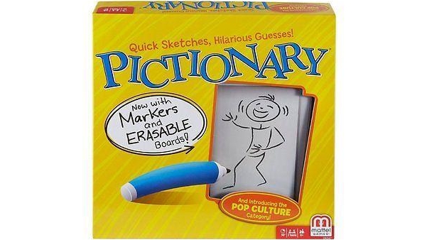 Mattel Pictionary Board Game Madkd49 | Harvey Norman