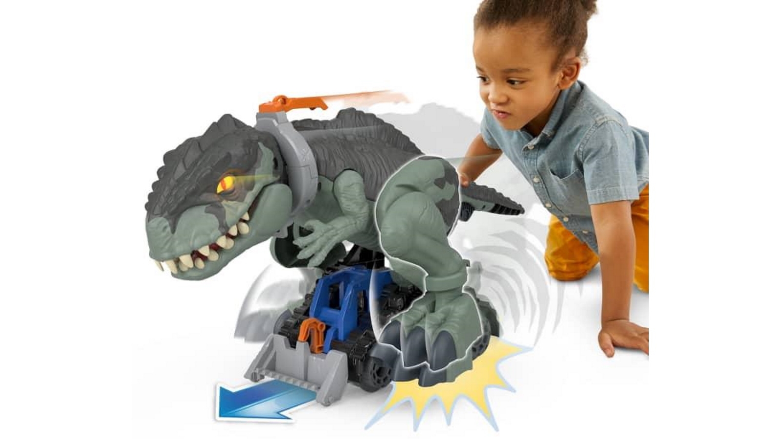Imaginext Mega Stomp and Rumble Giga Dino | Harvey Norman