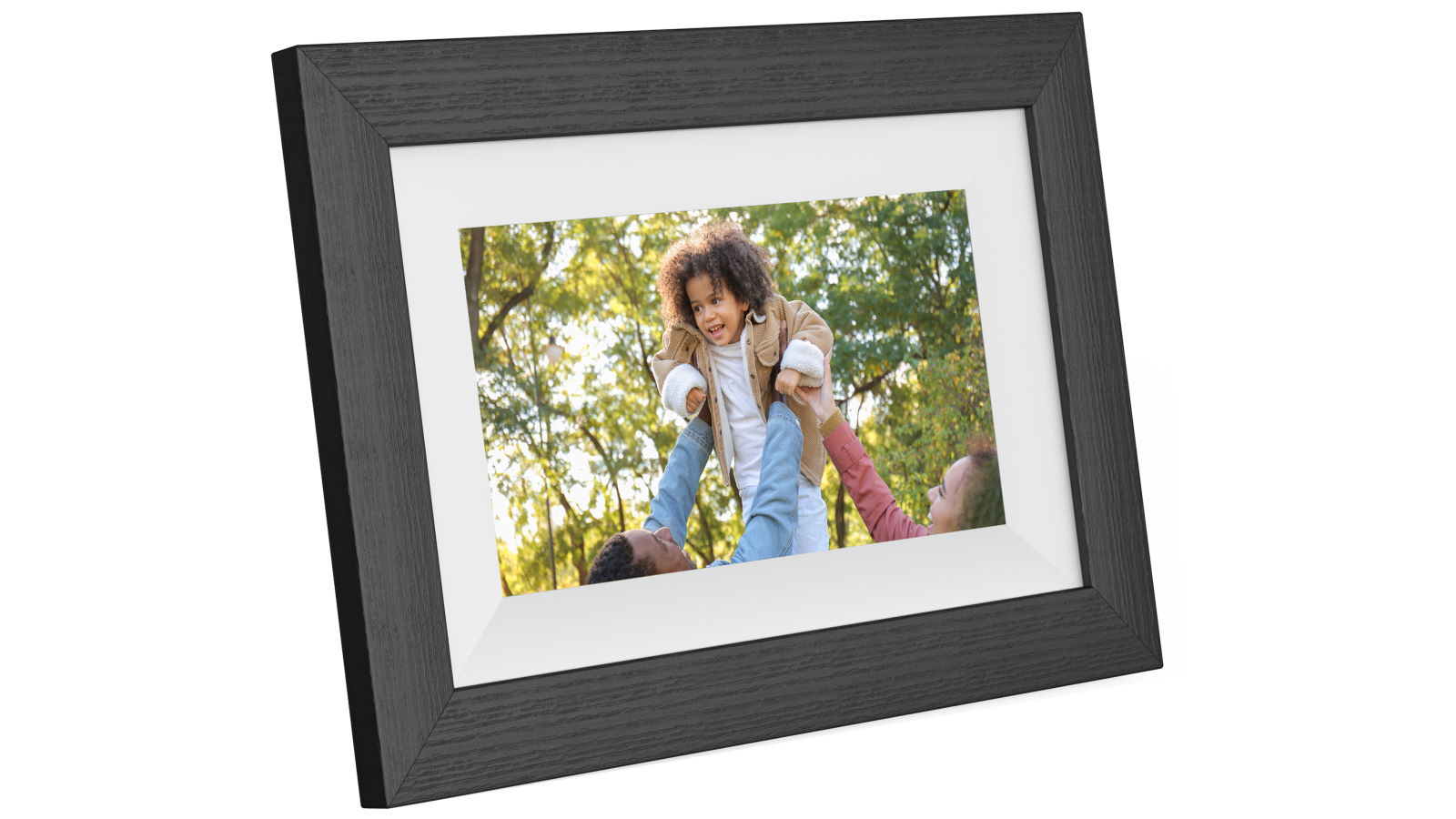 FotoStream 7-inch Frameo Wi-Fi Digital Photo Frame with 3 ...