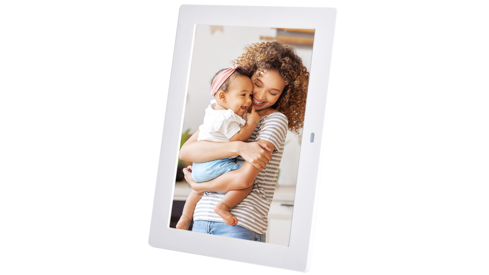 Fotostream 10.1” Digital Photo Frame with Remote Control - White ...