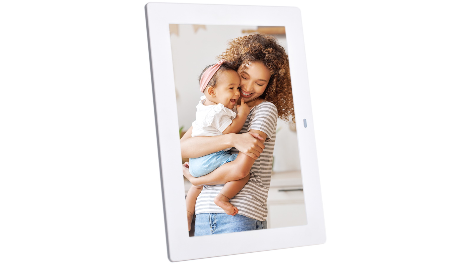 Fotostream 10.1” Digital Photo Frame with Remote Control - White ...