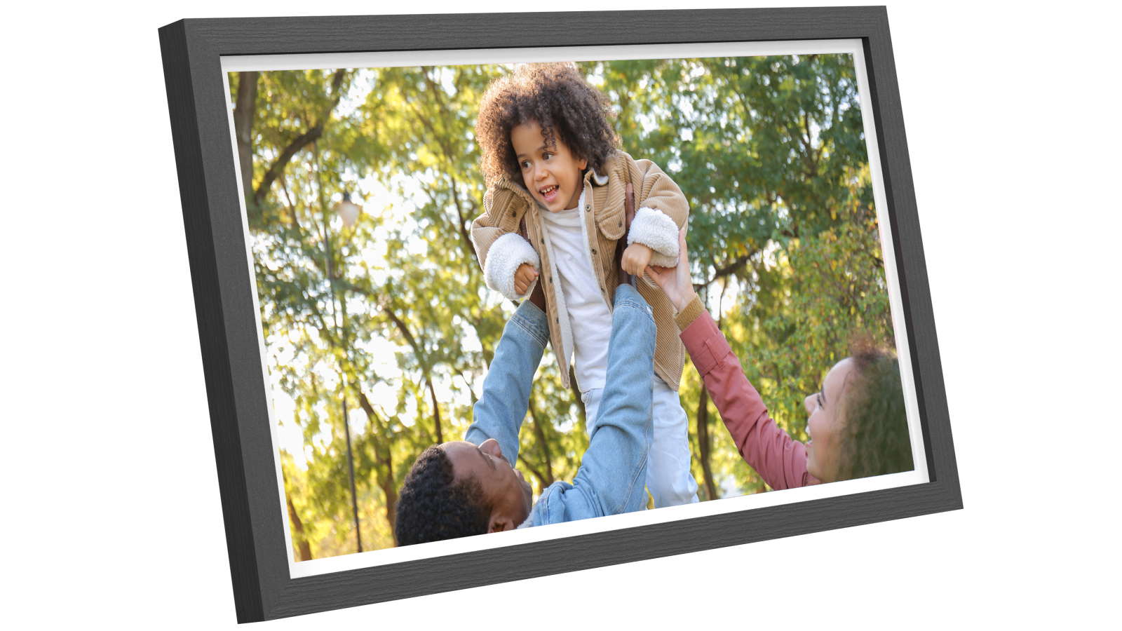 FotoStream 21.5-inch Frameo Wi-Fi Digital Photo Frame with 3 ...