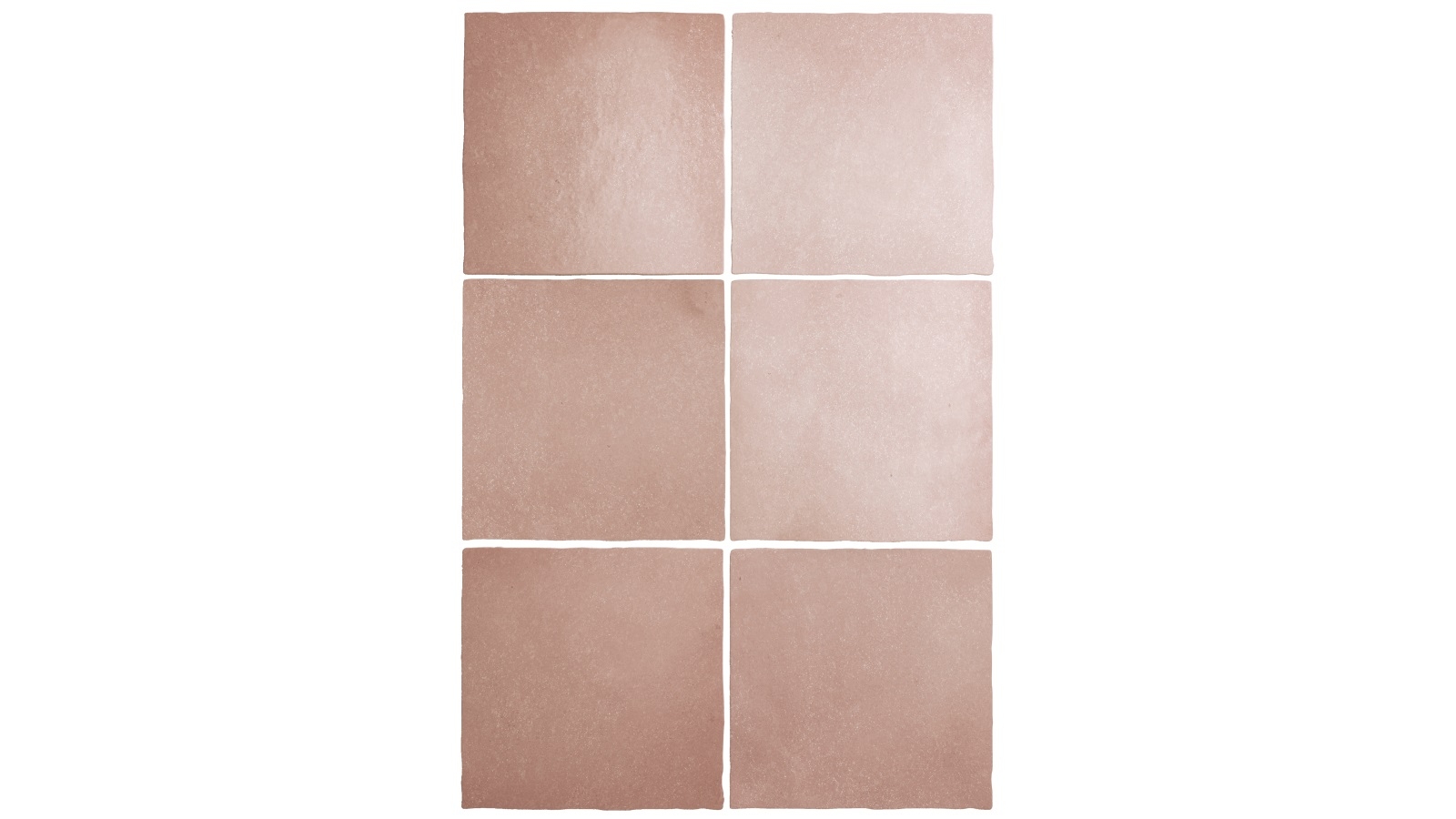 Magma Coral Pink 132x132mm Matt Tile | Harvey Norman