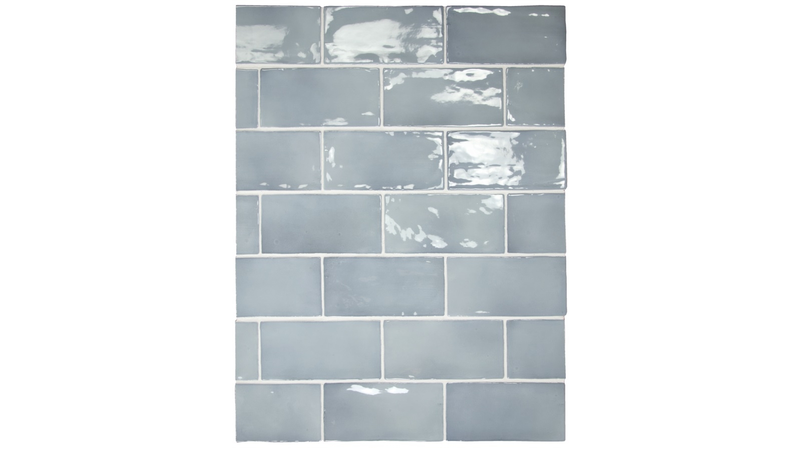 Manacor Blue Moon 75x150mm Gloss Tile | Harvey Norman