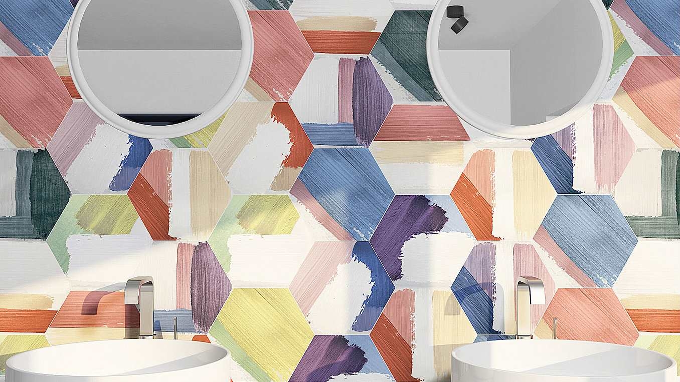 Rothko 250x220mm Wall Tile | Harvey Norman