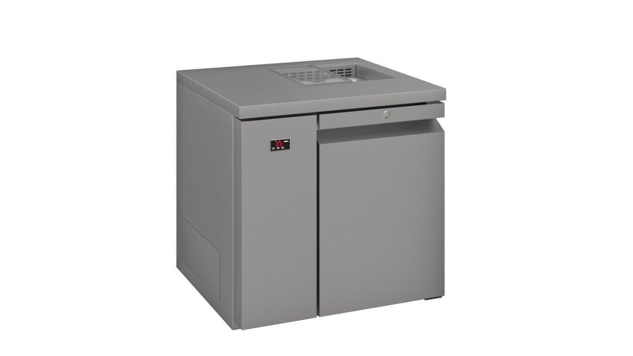 Williams 1-Door Stainless Steel Opal Under Counter Remote Refrigerator ...