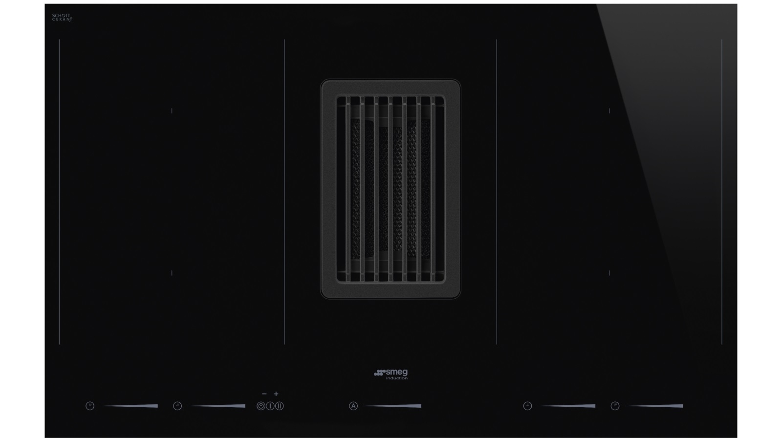 Smeg 830mm 4 Zone Integrated Induction Cooktop | Harvey Norman