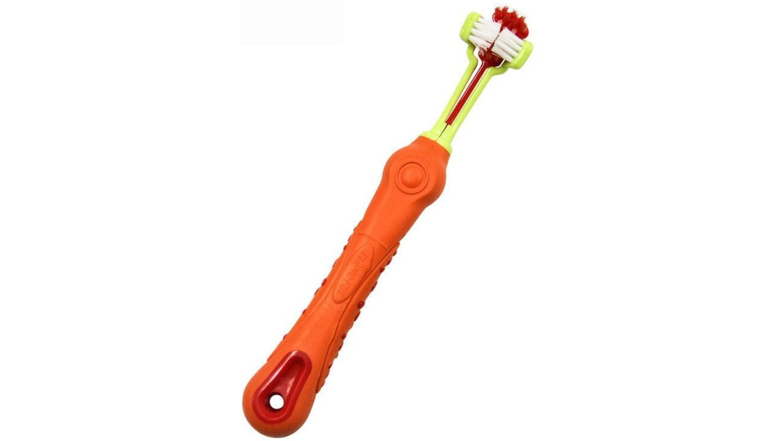 HOD 3-Sided Toothbrush for Dog - Orange | Harvey Norman